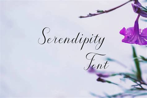 Serendipity Font Free Download