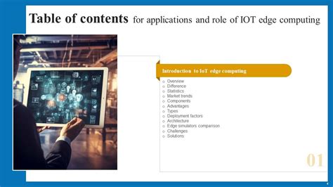 applications and role of iot edge computing powerpoint presentation