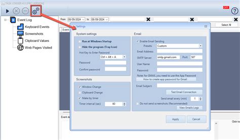 Free PC Task Key Logger Free KeyLogger PC Monitoring