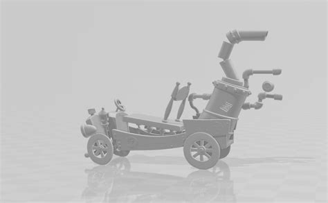 🥵 Arkansas Chuggabug Wacky Races・ Stl File For 3d Printing・cults