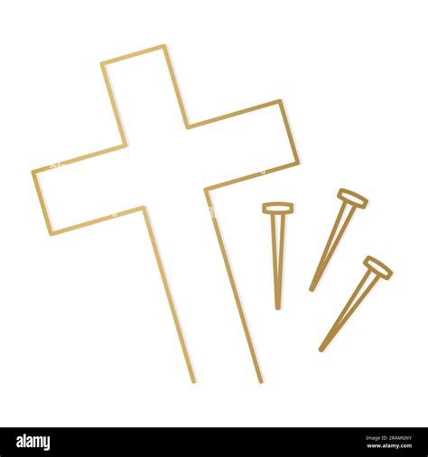 Cross And Nails Clipart
