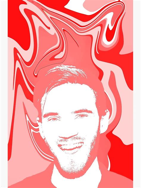 Pewdiepie Swirl Poster For Sale By Coryrrw Redbubble
