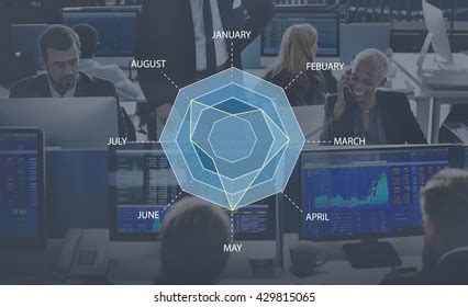 Spider Radar Chart Statistics Analytics Concept Stock Photo 429815065 Shutterstock