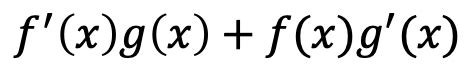 Derivative Rules Flashcards Quizlet