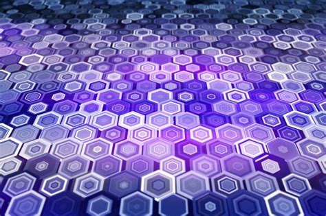 Premium Photo Abstract Hexagon Pattern Background