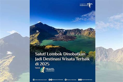 Lombok Jadi Destinasi Wisata Terbaik Dunia 2025 Mataram News