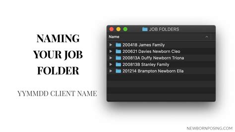 File Management And Backup For Photographers Newborn Posing