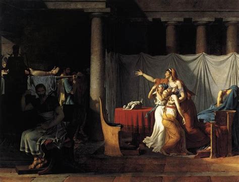 Lictors Bearing To Brutus The Bodies Of His Sons 1789 Jacques Louis