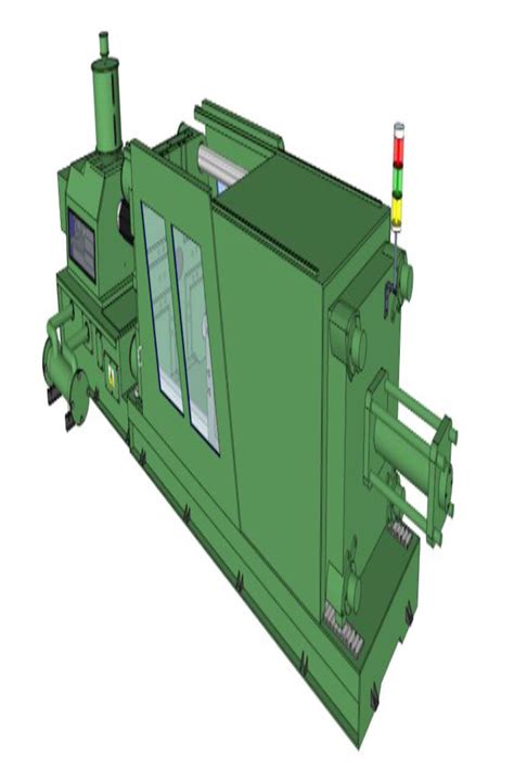 Injection Molding Machine Sketchup 3d Model