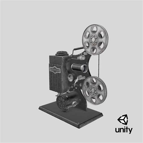 Keystone Film Projector Obj