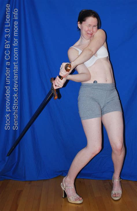 Bad With Swords Plz Pose Reference For Drawing By Senshistock On