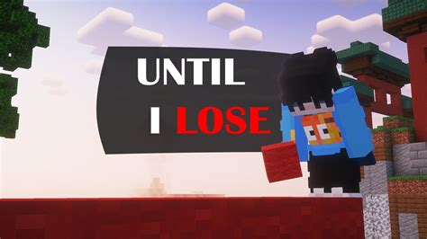 Playing Bedwars Until I Lose Youtube
