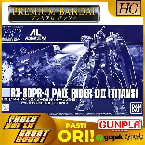 Jual Bandai Hg Rx 80pr 4 Pale Rider Dii Titans Hguc P Bandai Limited