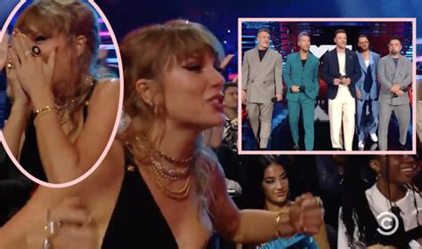 Taylor Swifts Reaction To Nsync At The Vmas Is Tearin Up Our Heart