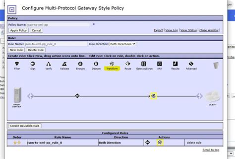 How To Convert JSON To XML In IBM DataPower Using Multi Protocol