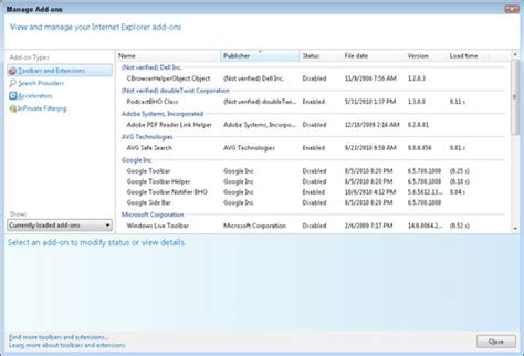 How To Manage Add Ons In Internet Explorer Dummies
