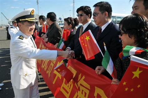 中国海军护航编队舰艇结束访问科威特