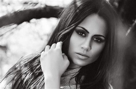 Monochrome Face Women Portrait Model Wallpaper Coolwallpapersme