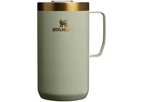 Stanley The Stay Hot 24oz Camp Mug Juniper In Stainless Steel Us