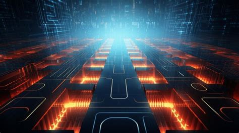 Premium Photo Abstract Technology Background Dynamic Tech Patterns