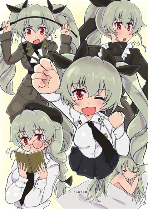 「anchovy Girls Und Panzer Black Ribbon」fan Artlatest｜2pages