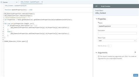 how to use getdimensions and getdimensionproperties api s