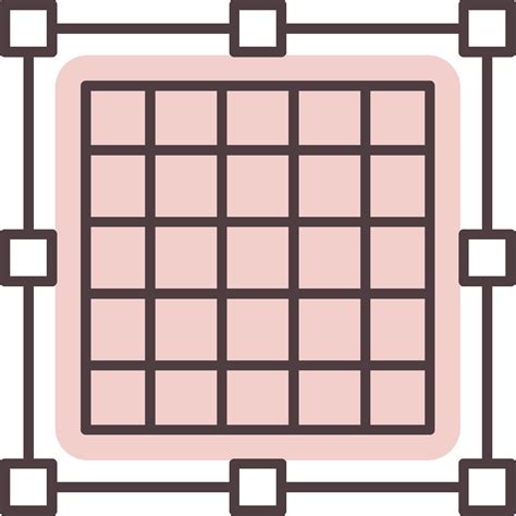 Grid Line Shape Colors Icon Vector Art At Vecteezy