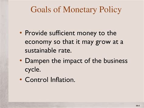 Chapter 10 Monetary Policy Ppt Download