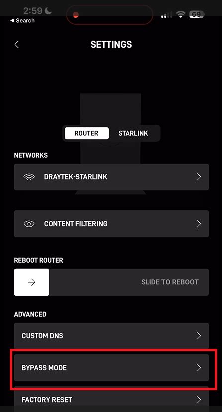 Setting Up STARLINK With Vigor Ax DrayTek FAQ