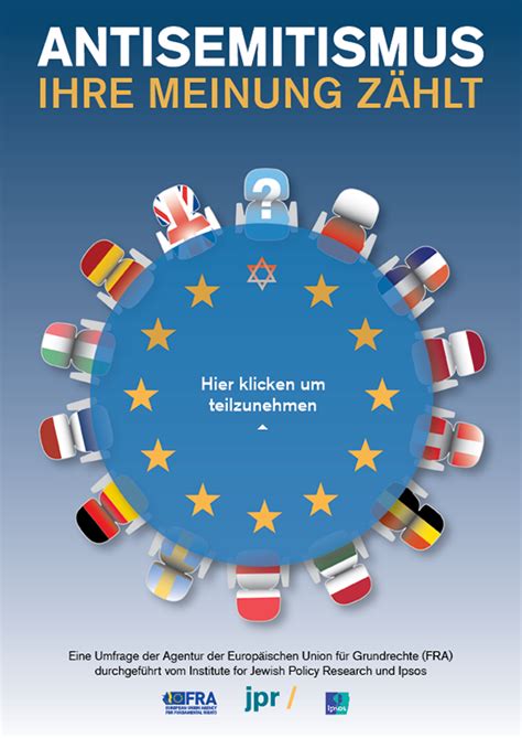 Antisemitismus Umfrage Unter Europäischen Juden Hagalil