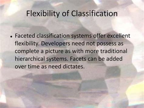 Faceted Classification System In Libraries Pptx Technology And Computing Faceted Classification System In Libraries Pptx Technology And Computing