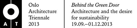 Rotor Curates 2013 Oslo Architecture Triennale