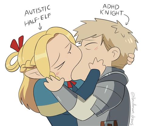 Laios X Marcille Laicille Laimar 😁🤗 By Pencilmandraws Dungeon