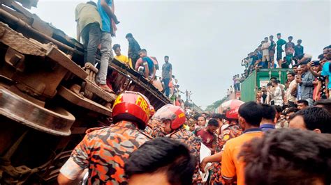 Bangladesh Train Crash At Least 15 Dead After Collision In Bhairab