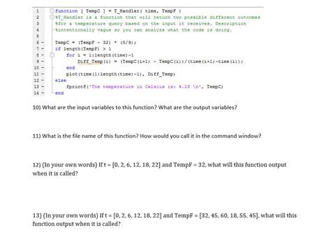 Solved Function Tempct Handler Time Tempf T Handler Is A