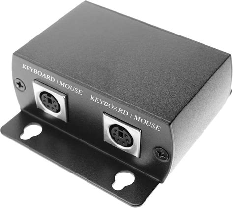 Bematik Keyboard And Mouse Extender Usb Ps2 Cat5 Utp Transmitter And
