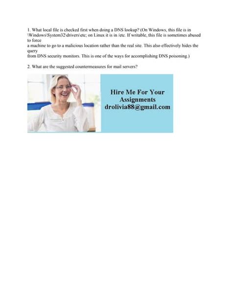 1 What Local File Is Checked First When Doing A Dns Lookup On Windopdf