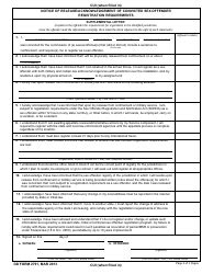 DD Form 2791 Fill Out Sign Online And Download Fillable PDF Templateroller