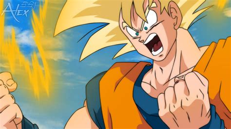 Goku Ssj Style Dbs Broly By Alexssjx On Deviantart