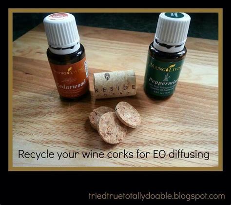 Cork Diffusers Diy Essential Oils Essential Oil Recipes Essential