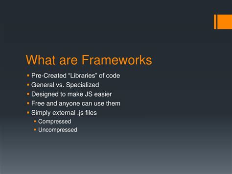 Ppt Javascript Frameworks Powerpoint Presentation Free Download Id