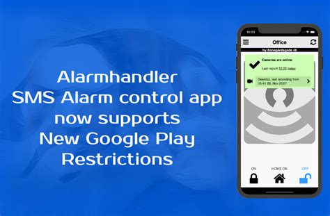 Alarmhandler Sms Alarm Control App For Android Alarmhandler