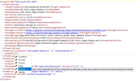 Project System Does Not Respect Conditional Compile · Issue 3234