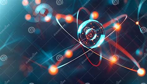 Visualization Of Atomic Structure With Electron Orbiting Nucleus