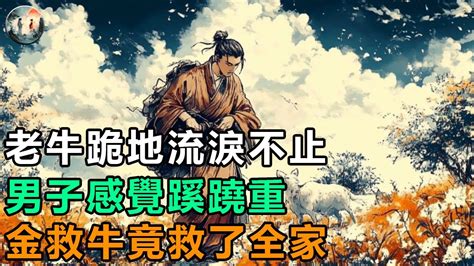 民間故事：老牛跪地流淚不止，男子感覺蹊蹺，重金救牛竟救了全家！ Youtube