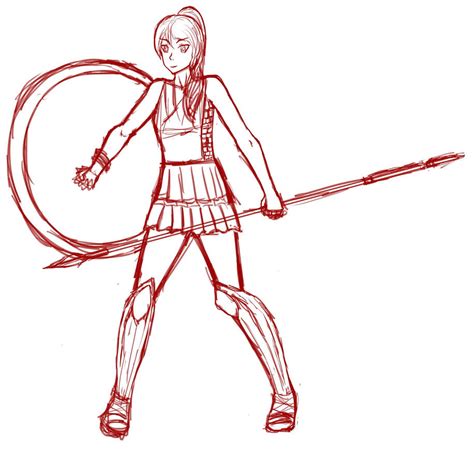 Greek Hoplite Pyrrha Rwby By Deadlyazn On Deviantart