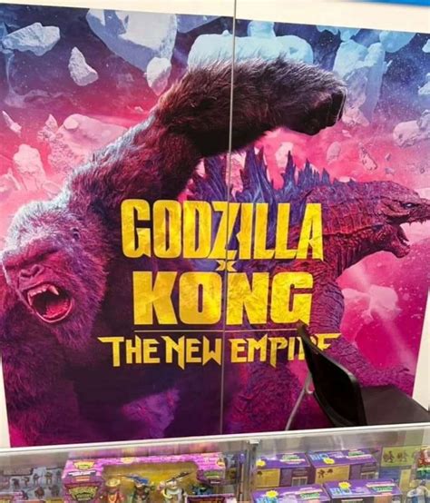 Godzilla X Kong The New Empire Plakat Godzilla I Kong Ponownie