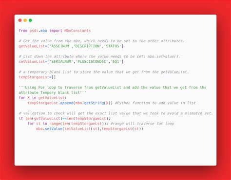 Maximo Scripting With Python Built In Data Structure