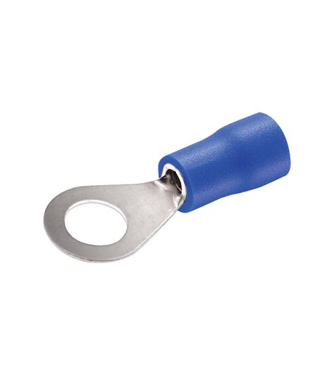 Kapalskór 25mm² M6 Blár Rafgeymaris