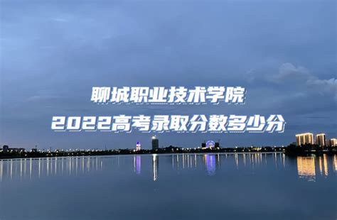 聊城职业技术学院2022高考录取分数多少分（含2021分数线一览表）